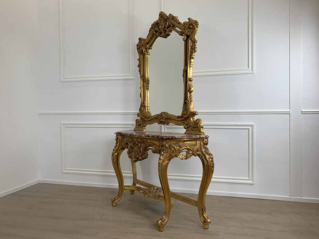 Gold console - Obeau